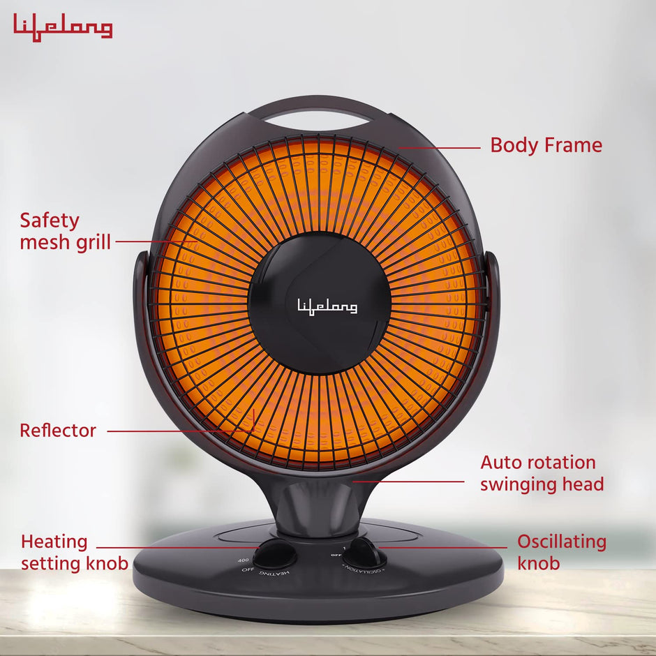 Buy Lifelong Radiant Room Heater | Silent, ISI Certified | Online ...