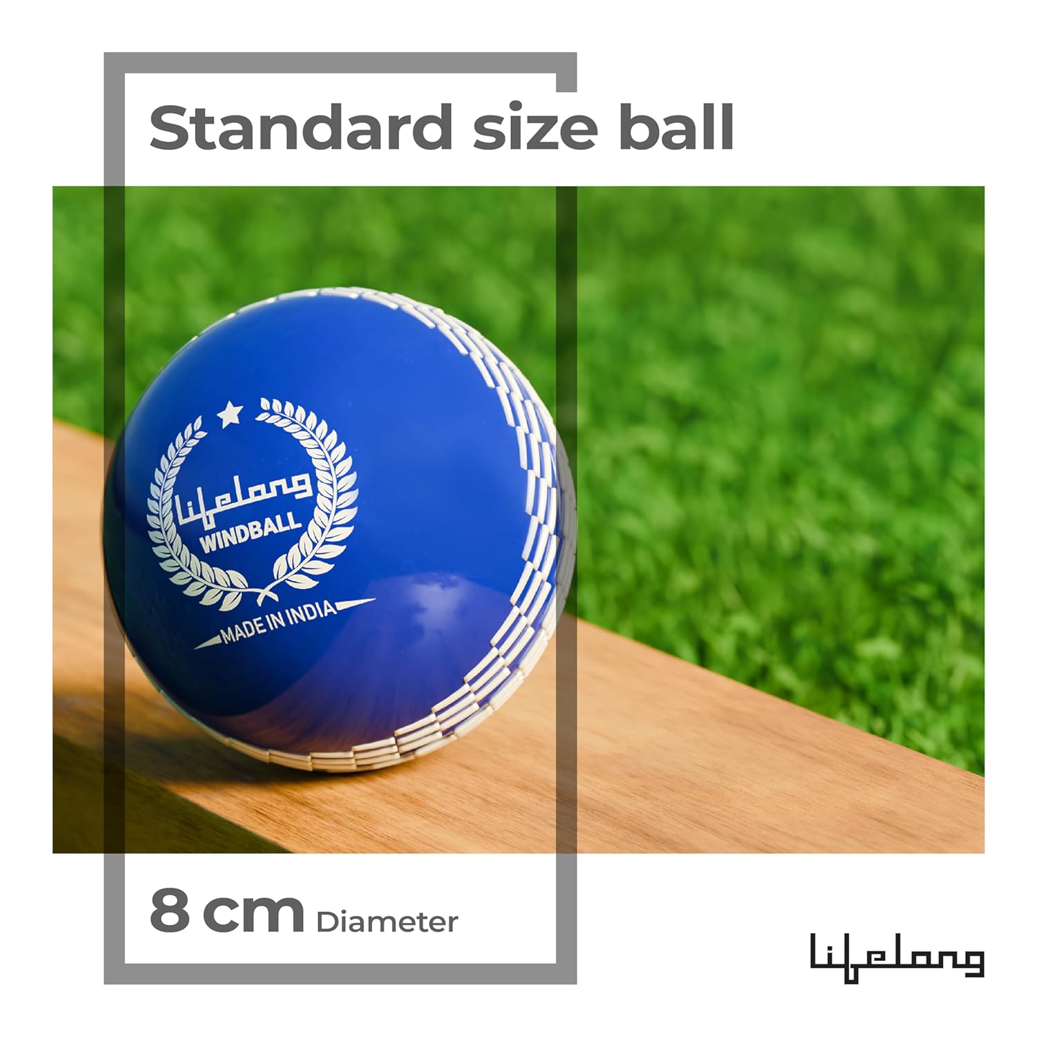 Lifelong PVC Soft Cricket Windball (Multicolour) 3 , Standard Size ...
