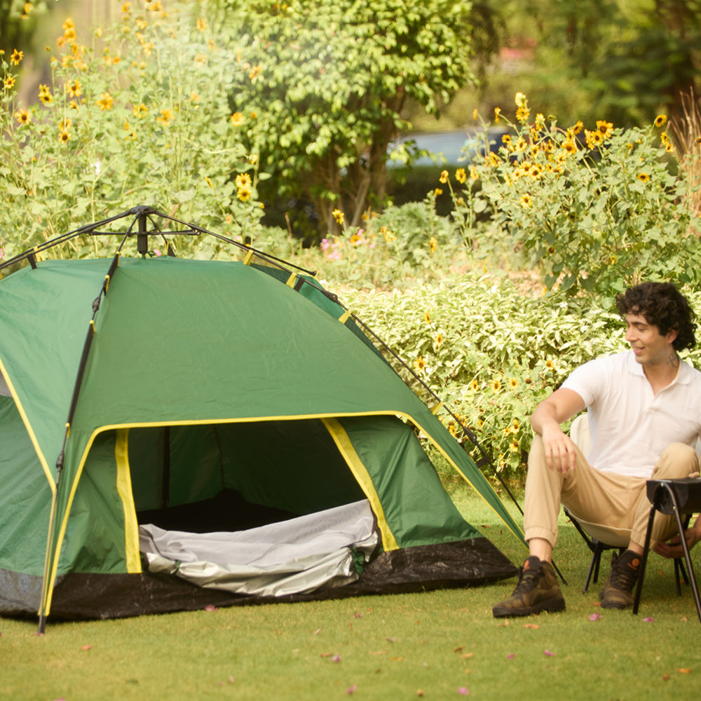 Lifelong Tent for Camping- Quick Pop-up Camping Tant with Glass Fiber ...