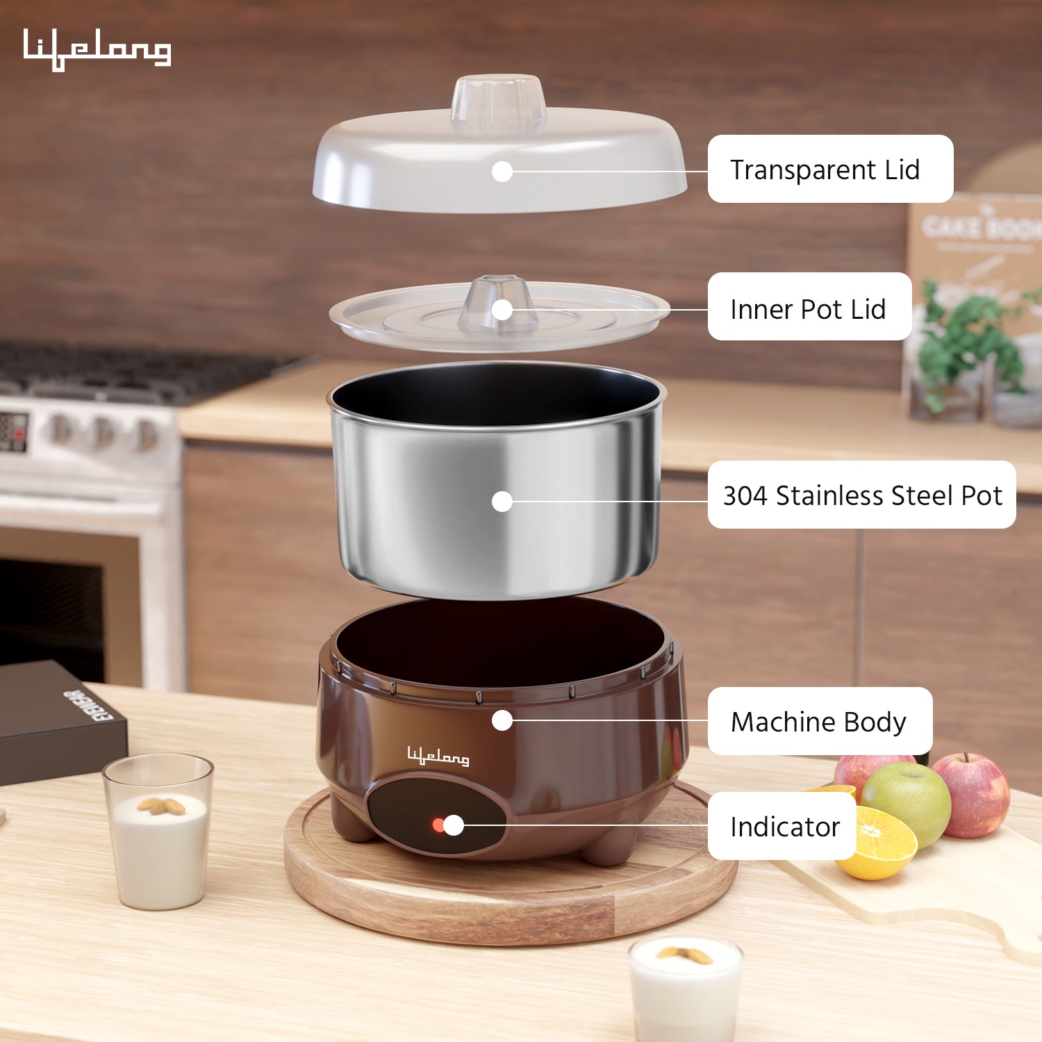 Lifelong Curd Maker (Yogurt Maker) - LLECM09 – Lifelong Online