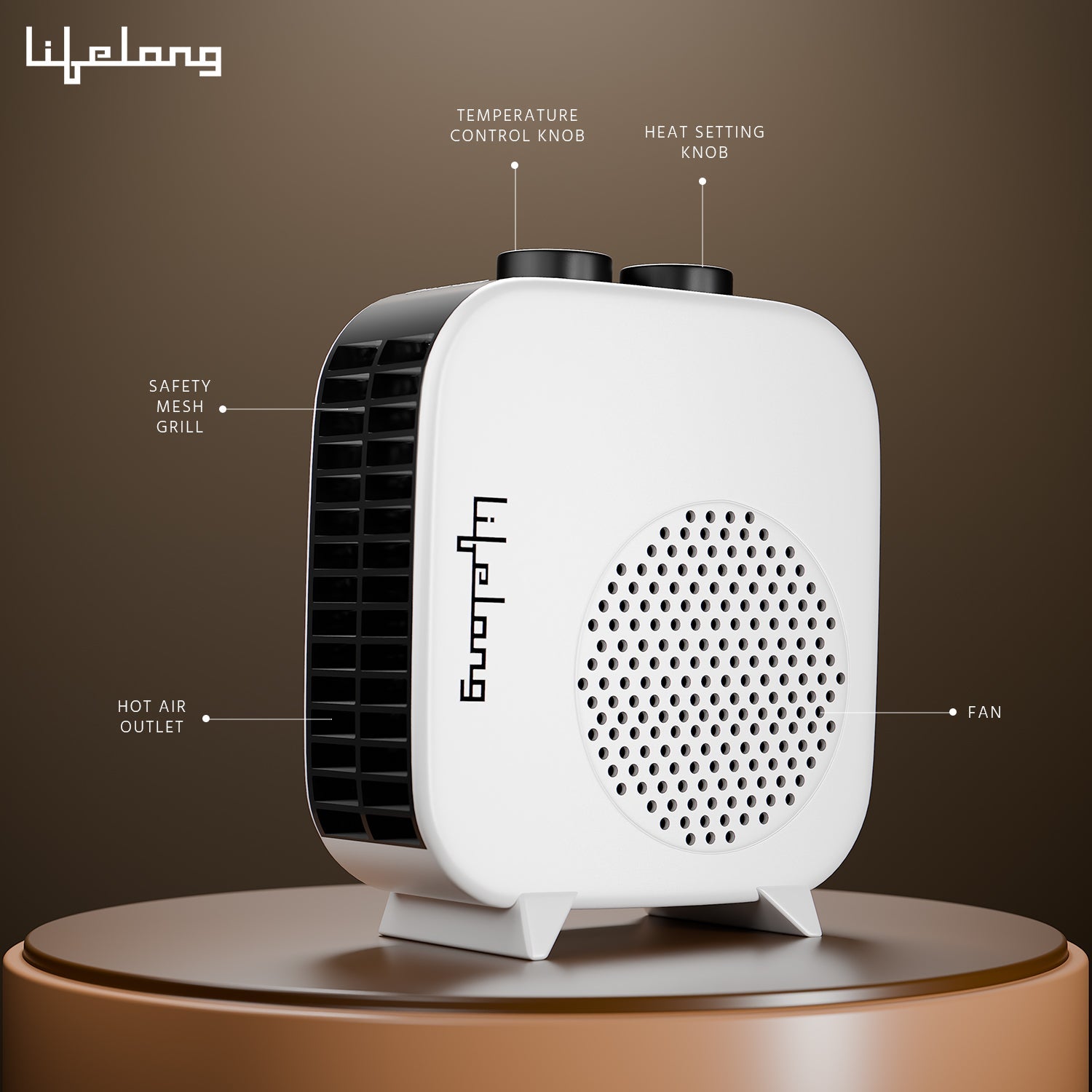 2000 Watt Room Heater for Home with 3 Air Setting & ISI Certified, Por ...